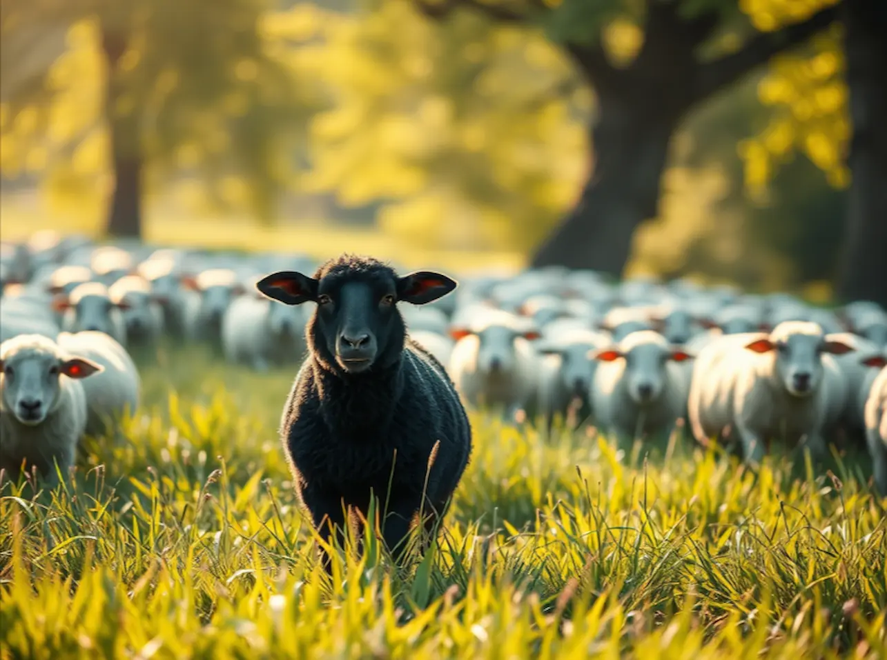 Het zwarte schaap: De kracht van anders zijn